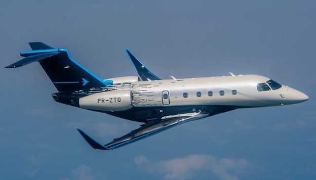El jet de tamaño medio Praetor 500 de Embraer obtiene la certificación ...