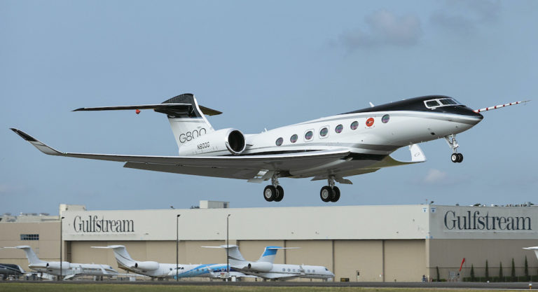 Primer vuelo del nuevo Gulfstream G800 - Aerotendencias